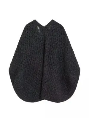 Valentino Garavani Wool And Mohair Poncho