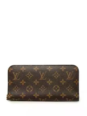 LOUIS VUITTON 2008 Monogram Insolite Wallet Long Wallets - Brown