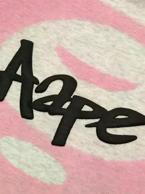 AAPE BY *A BATHING APE Logo-print Graffiti Hoodie