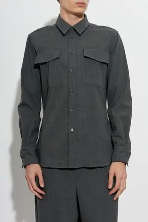 AMI Paris Flap-pocket Buttoned Shirt