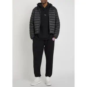 Canada Goose Horizontal Quilting Hooded Lightweight Down Jacket