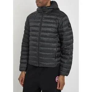 Canada Goose Horizontal Quilting Hooded Lightweight Down Jacket