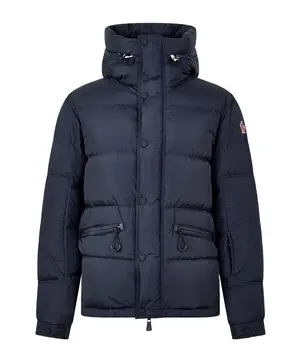 Moncler Hooded Quilted Down Jacket