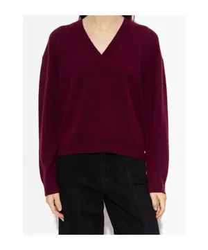 ANINE BING Lee V-neck Knitted Sweater