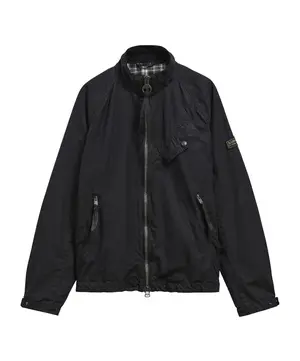Barbour Stand-collar Short Jacket - Black