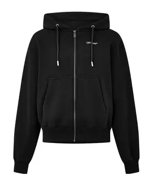 Off-White Hooded Full-zip Jacket