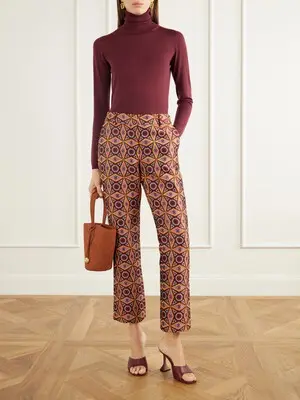 La DoubleJ Knit Straight-leg Pants