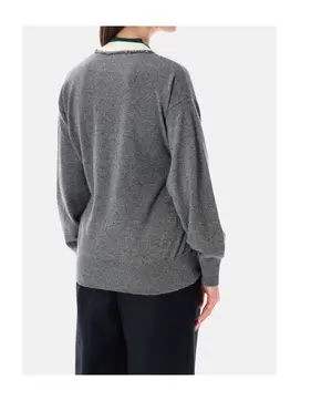 Dries Van Noten Tie-front Cardigan - Gray