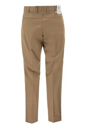 PT TORINO Casual Pants With An Elastic Waistband