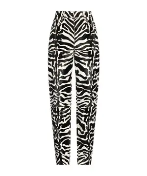 Dolce & Gabbana Leather Trousers