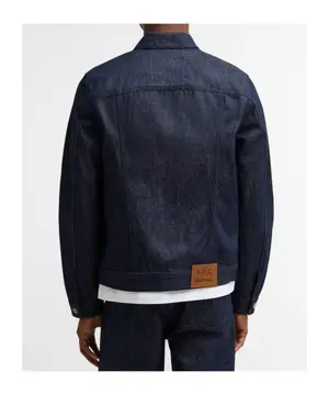 Barbour X A.p.c. Trucker Denim Jacket - Black