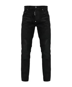 Dsquared2 Jeans With Belt Loops - Black
