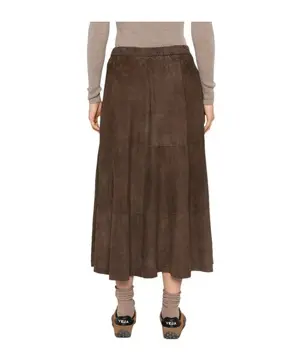 Antonelli Firenze Suede Skirt