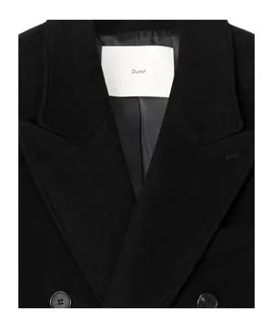 DUNST Tailored Double-breasted Cashmere Coat