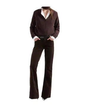 7 For All Mankind Leggy Bootcut In Velvet