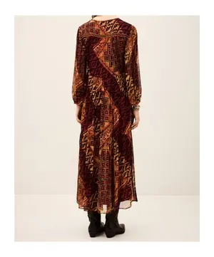 Ba&sh V-neck Printed Dress