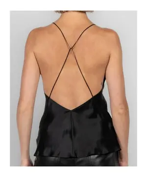NILI LOTAN Emile Silk-charmeuse Camisole