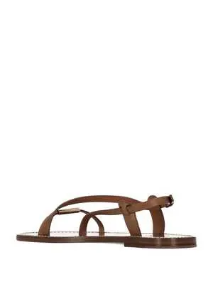Chloé Strappy Flat Sandals