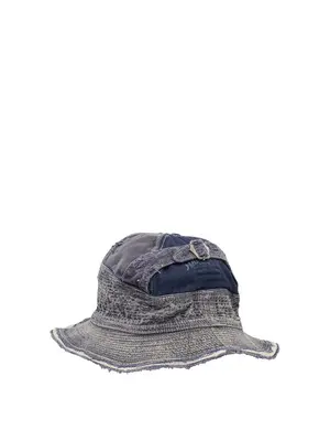 Kapital Frayed-details Bucket Hat