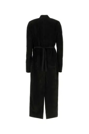Rick Owens Long Coat - Black