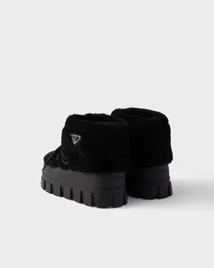Prada Shearling Après-ski Boots