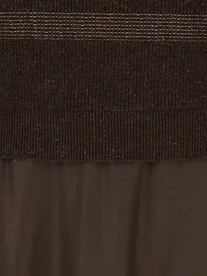 Peserico Knitted Turtleneck Dress