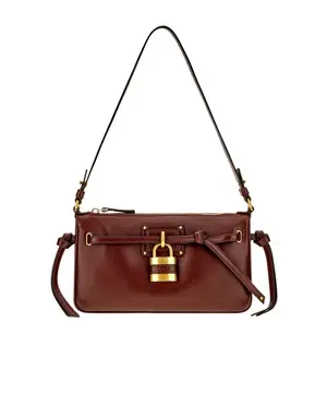 Chloé Zippered Shoulder Bag - Red