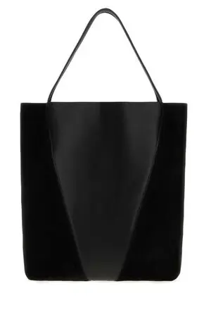 Chloé Spin Panelled Tote Bag - Black