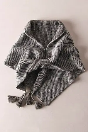 Free People So Marled Shawl - Heather Grey