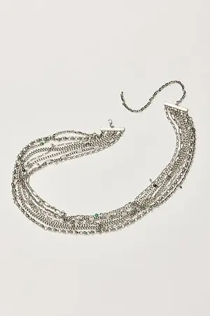 Free People Dewdrop Chain Belt
