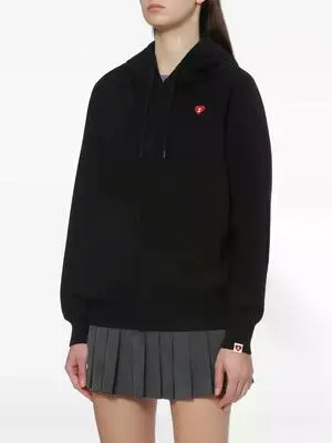 AAPE BY *A BATHING APE Heart-patch Zip-up Hoodie
