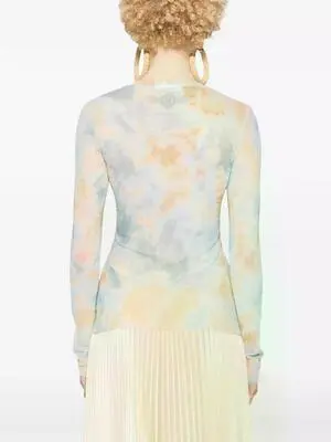 Erika Cavallini Printed Long-sleeve T-shirt