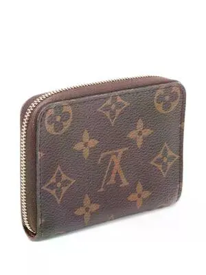 LOUIS VUITTON Zippy Monogram Coin Purse - Brown