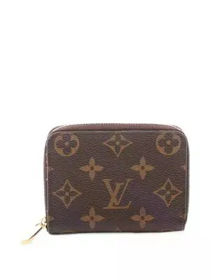 LOUIS VUITTON Zippy Monogram Coin Purse - Brown