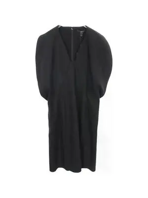 LOUIS VUITTON 2020s Sleeveless V-neck Mini Dress - Black