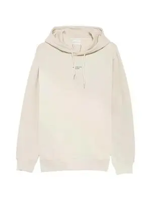 Drole De Monsieur Le Hoodie Slogan-print Drawstring Hoodie - Neutrals
