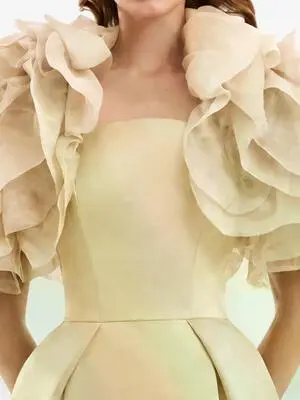 GEMY MAALOUF Ruffled Strapless Dress