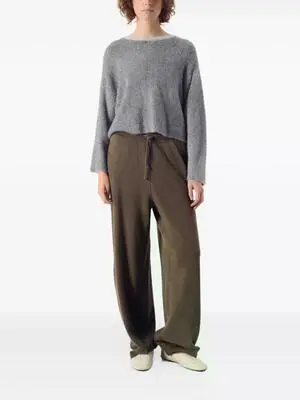 American Vintage Sapowood Contrast-collar Sweater