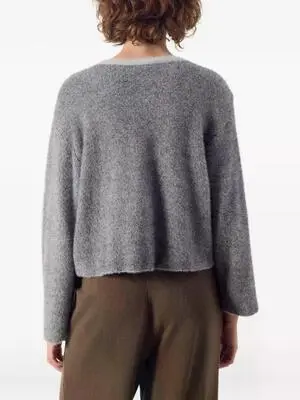American Vintage Sapowood Contrast-collar Sweater