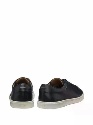 Hugo Gary Sneakers In Brushed Leather