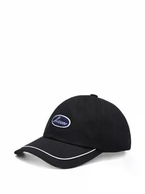 We11Done Logo-patch Piped Baseball Cap