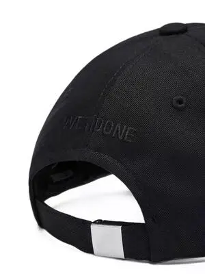 We11Done Logo-patch Piped Baseball Cap