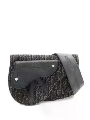 Dior 2010s Saddle Oblique Shoulder Bag