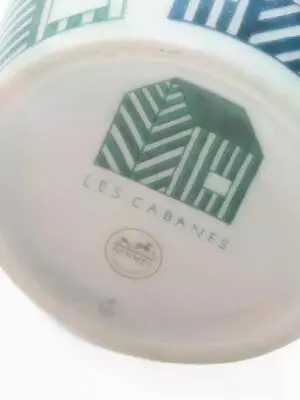 Hermès 2010s Les Cabanes Mug