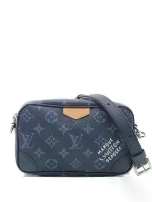 LOUIS VUITTON Heritage Trocadero Monogram Messenger Bag - Blue