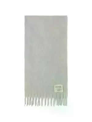 American Vintage Zinaco Fringed Scarf - Grey