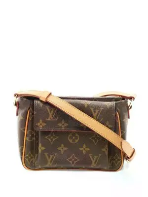 LOUIS VUITTON 2003 Viva Cite Monogram Shoulder Bag - Brown