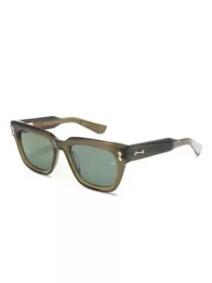 AKONI Pyxis Square-frame Sunglasses