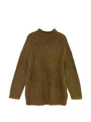 Vince Brushed-finish Mock-neck Sweater