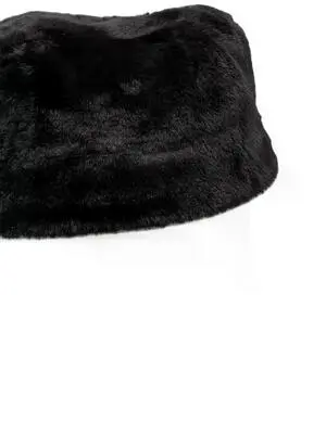 KANGOL Logo-patch Faux-fur Hat